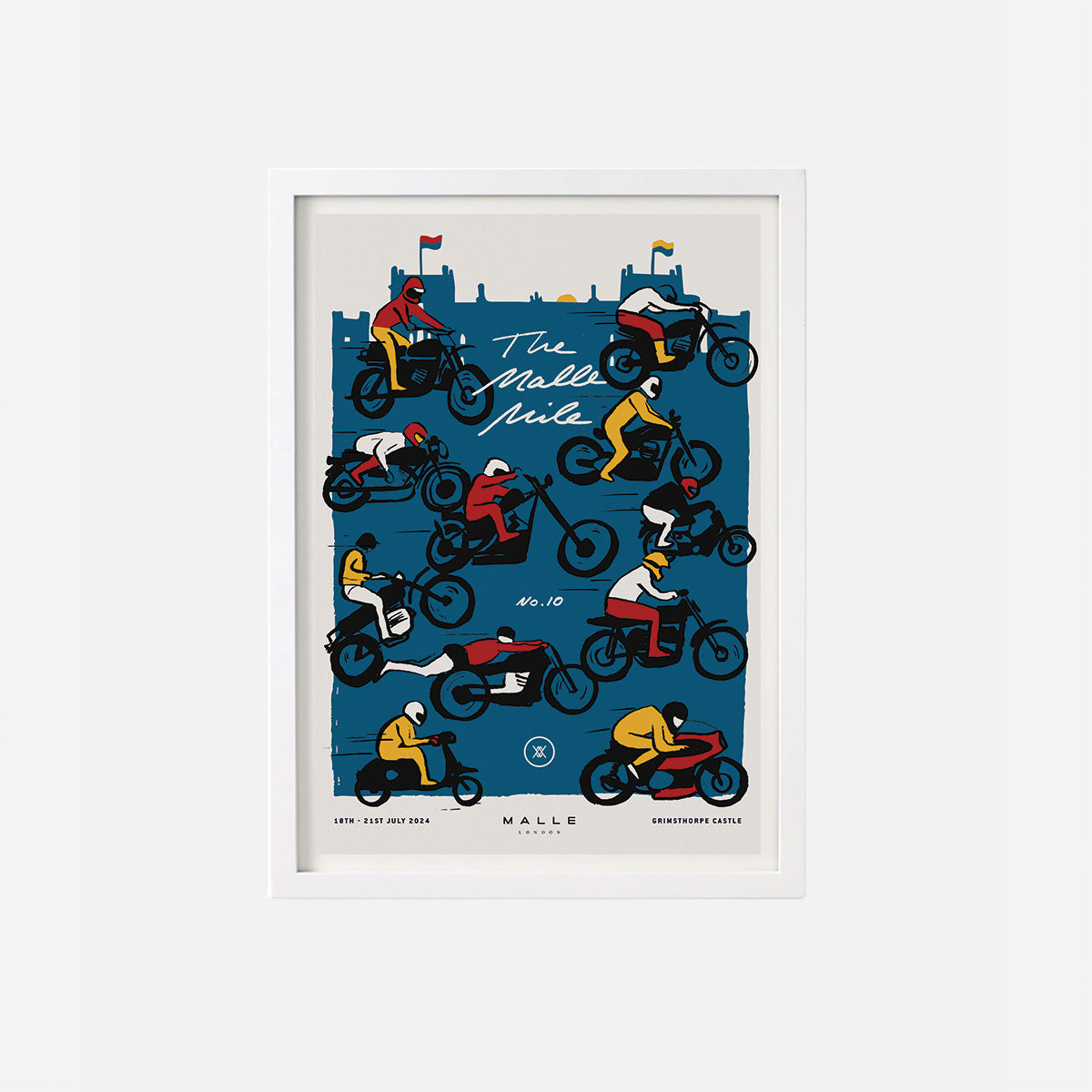 The Malle Mile 2024 Ltd Edition Poster | Malle London